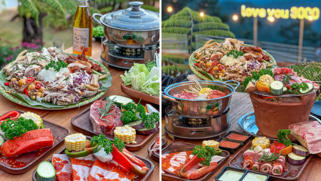 Quán nướng Đà Lạt có view ngắm hoàng hôn cực chill - Hoàng Hôn 3000 - BBQ & More - 1 Phút Đà Lạt